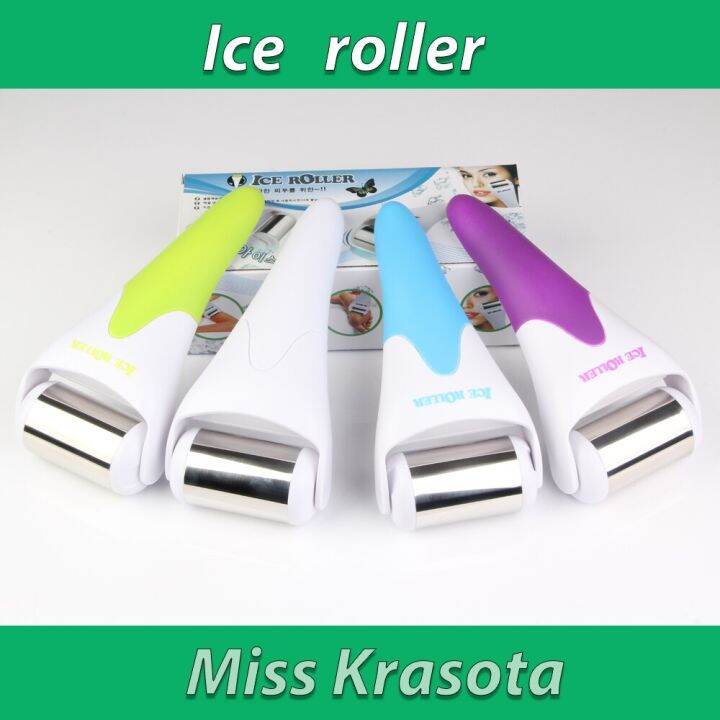 New Stainless Ice Roller Face And Body Skin Cooler Massage Skin Facial ...
