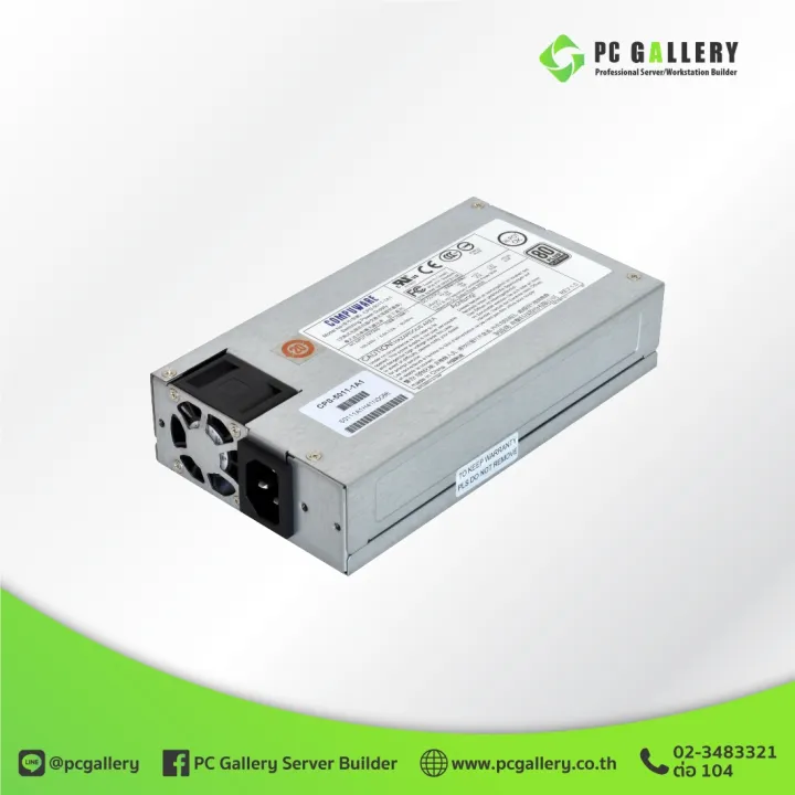 อุปกรณ์จ่ายไฟคอมพิวเตอร์ POWER SUPPLY COMPUWARE 1U 500W (CPS-5011-1A1) (ประกัน 1ปี) สำหรับ ...