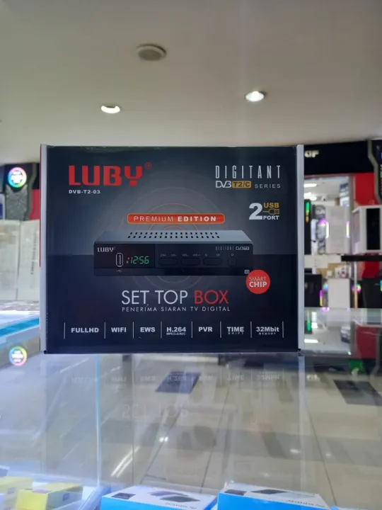 Luby Set Top Box / TV STB Digital DVB T2 / Sanex SetTopBox STP Box ...