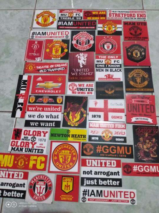 Stiker Manchester United Red Devils Lazada Indonesia