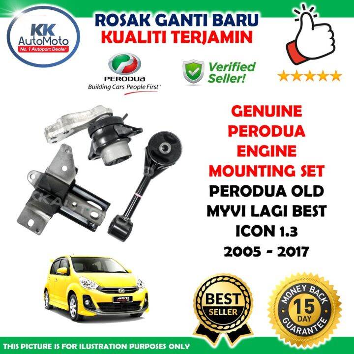 Perodua Old Myvi Lagi Best Icon 1.3 2005 - 2017 Original Genuine ...