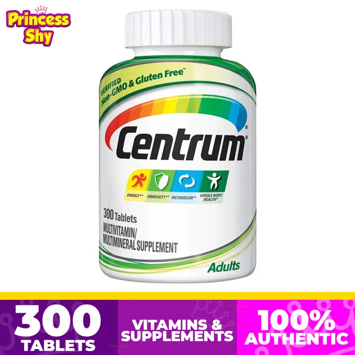 Centrum Adults, Multivitamin Supplement , 300 Tablets | Lazada PH