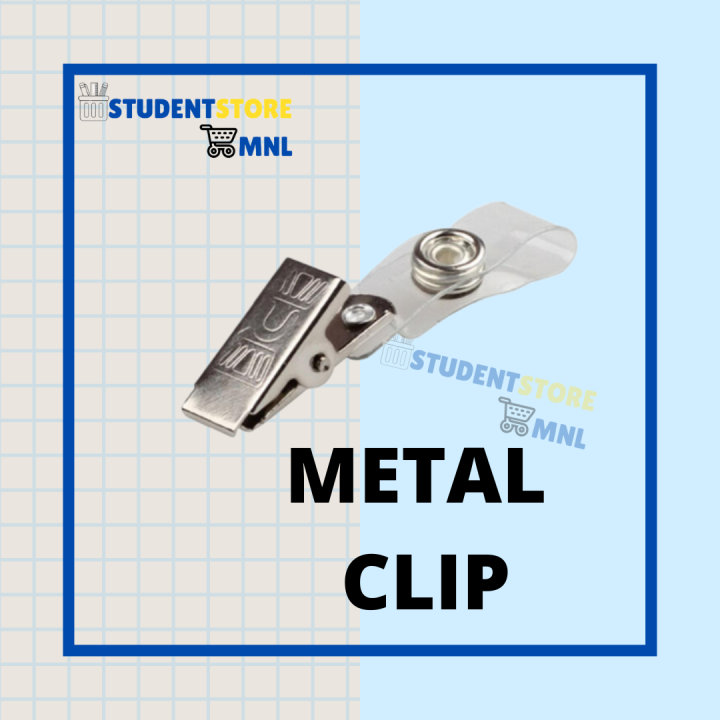 Metal & Plastic I.D Clip | Lazada PH
