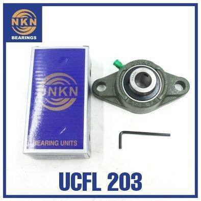 Bearing Unit UCFL 203 NKN Diameter As 17 mm UC203 + FL203 Original | Lazada Indonesia