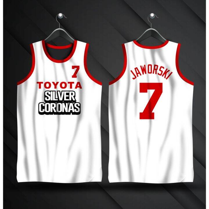 PBA RETRO JERSEY | 1983 TOYOTA SILVER CORONAS ROBERT JAWORSKI #7 | FULL ...