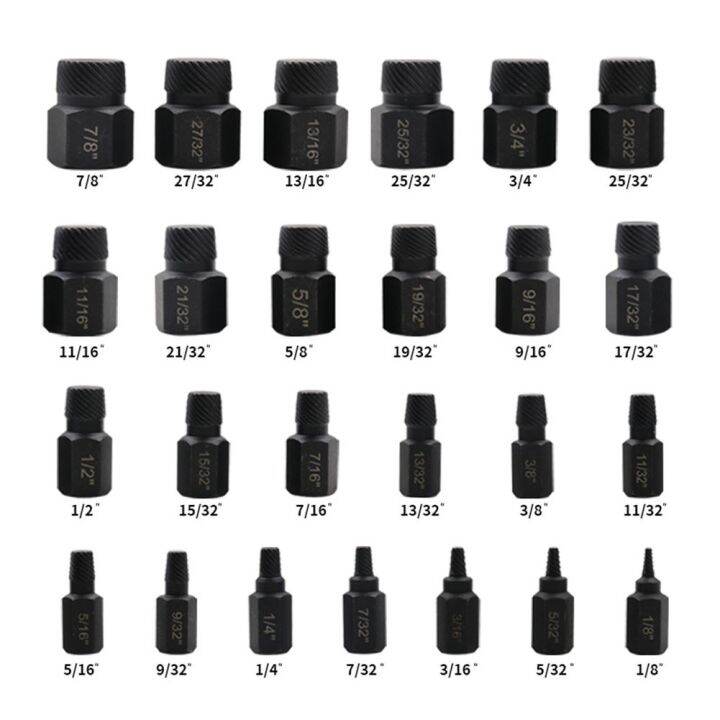 9/32 Screw Extractor Set For Sliding Tooth Is Broken Hand Tools 11/ 32 ...