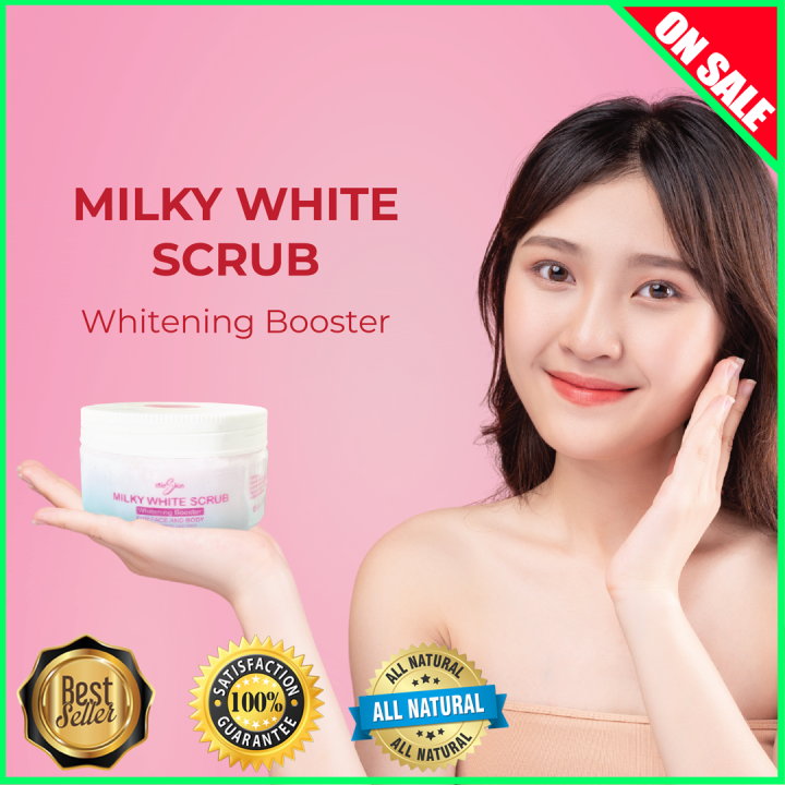100% ORIGINAL ELLE SKIN FACE AND BODY MILK SCRUB 100% EFFECTIVE AND ...