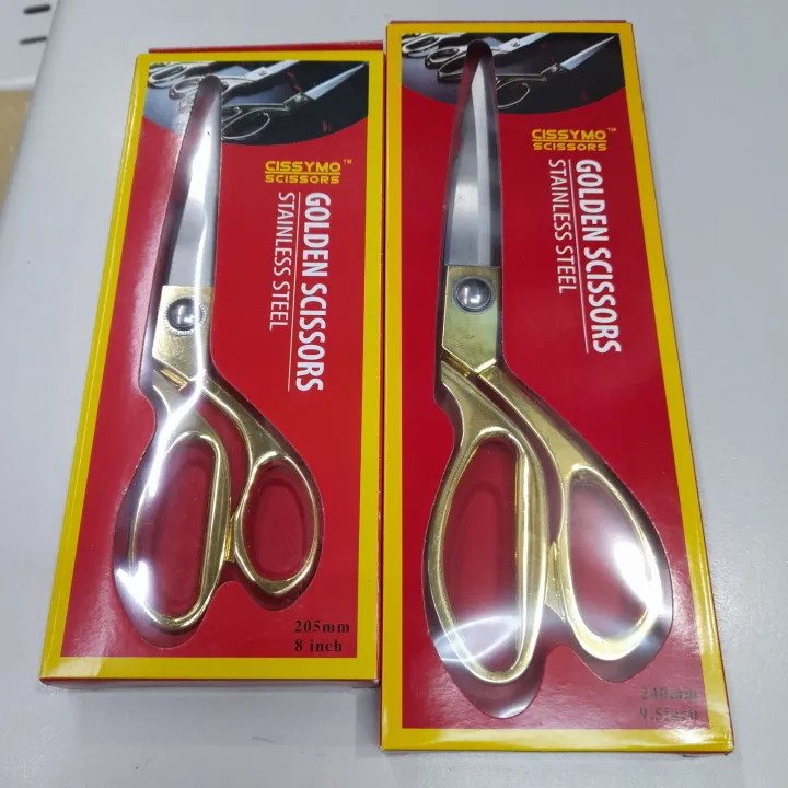 Golden scissor 9.5" | Lazada PH