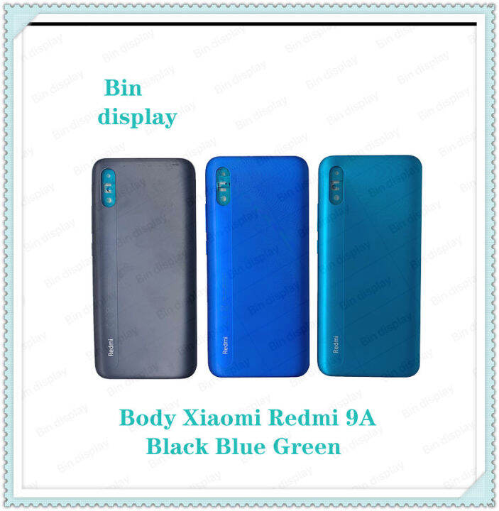 Body Xiaomi Redmi 9A อะไหล่บอดี้ เคสกลางพร้อมฝาหลัง Body Xiaomi Redmi9A อะไหล่มือถือ คุณภาพดี ...