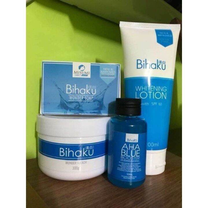 [Original] BIHAKU WHITENING SET FOR FACE AND BODY | Lazada PH