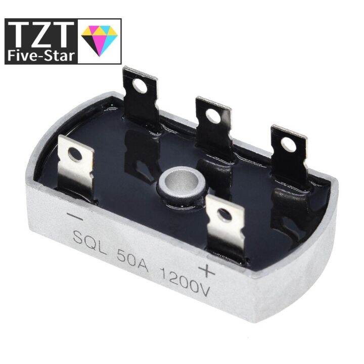 50A 1200V Aluminum Metal Case 3 Phase Diode Bridge Rectifier 50Amp ...