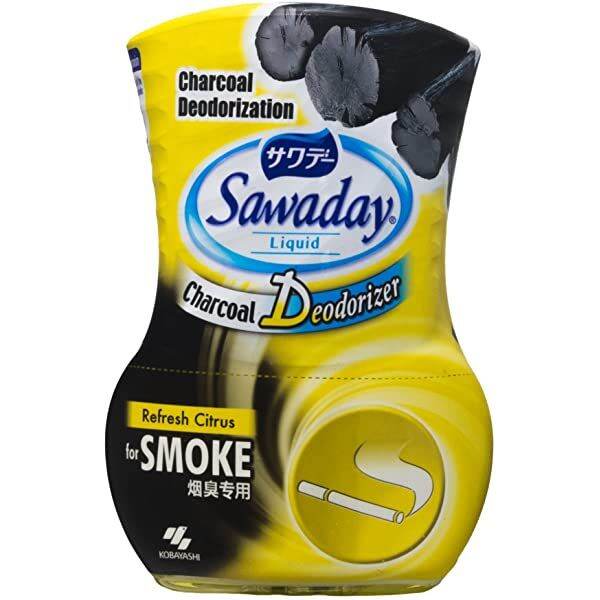 SAWADAY CHARCOAL DEODORIZER 350ML REFRESH CITRUS (SMOKE) | Lazada