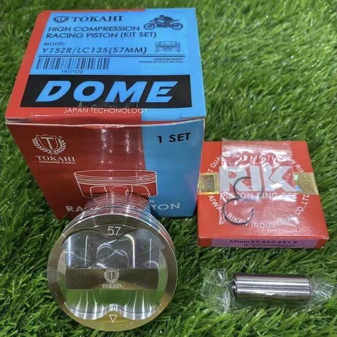 TOKAHI RACING HIGH COMPRESSION DOME PISTON Y15ZR / LC135 >> 57MM | Lazada