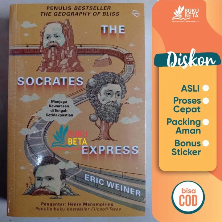 Buku Beta - The Socrates Express - Eric Weiner | Lazada Indonesia