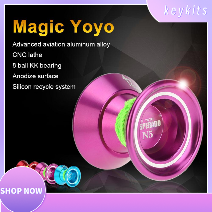 KEYKITS-【Magic Yoyo】Professional Magic Yoyo N5 Desperado Aluminum Alloy ...