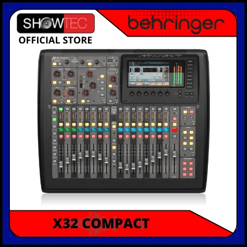 BEHRINGER X32 COMPACT - Compact 40-Input, 25-Bus Digital Mixing Console ...