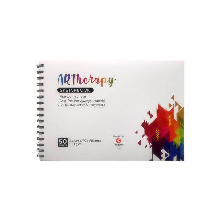Artherapy Spiral Sketch Book 100GSM 50 Sheets | Lazada PH
