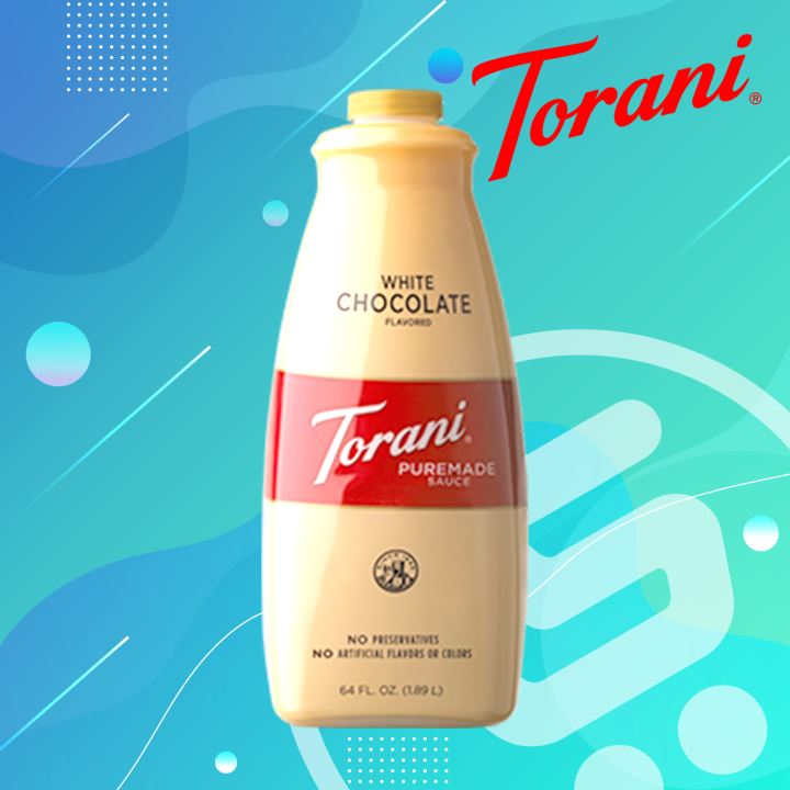 Torani White Chocolate Sauce 1.89L | Lazada PH