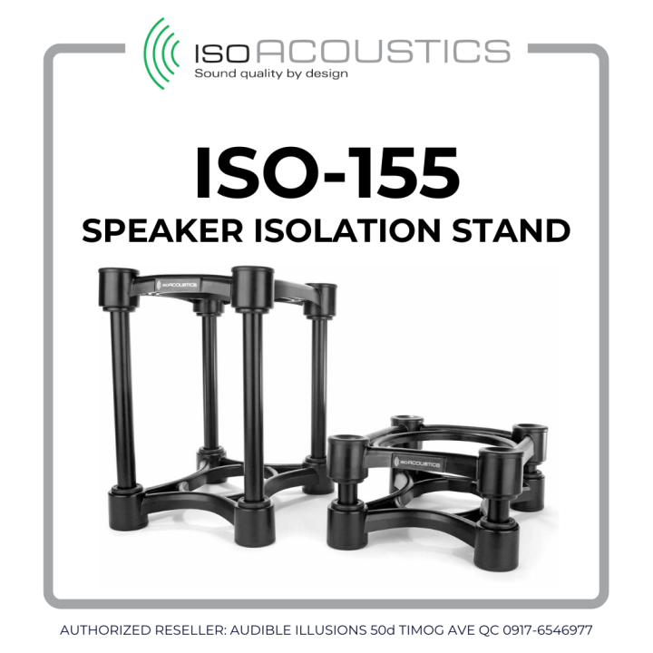 Iso Acoustics Iso 155 Speaker Isolation Stand | Lazada PH