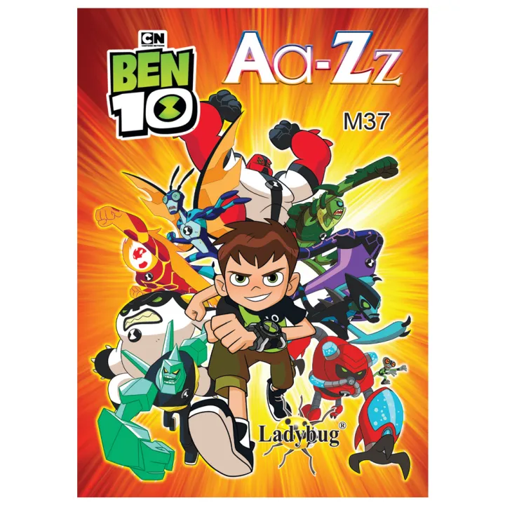 Ben 10 Aa - Zz 6 Pages Baby Book Size M37 | Lazada