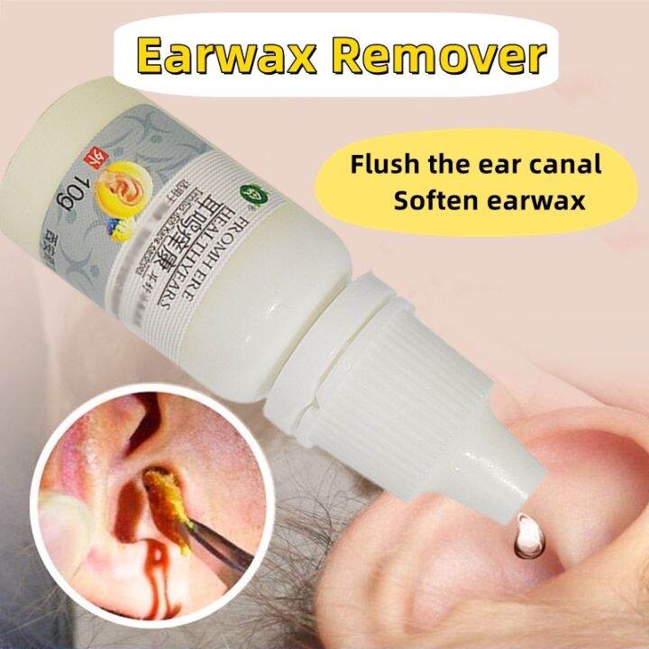 Ear Drops Cleaner - Tinnitus liquid Ear Wax Safe Remover Liquid for ...