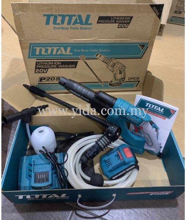 TOTAL Li-Ion Cordless Pressure Washer - TPWLI20084 STOCK READY | Lazada