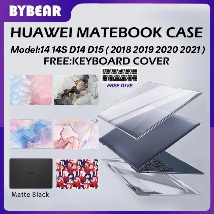 HUAWEI MateBook D15 D14 14 14s Laptop CASE MagicBook X14 X15 Case Soft ...