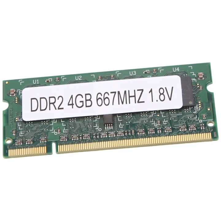 DDR2 4GB Laptop Ram Memory 667Mhz PC2 5300 SODIMM 1.8V 200 Pins for ...