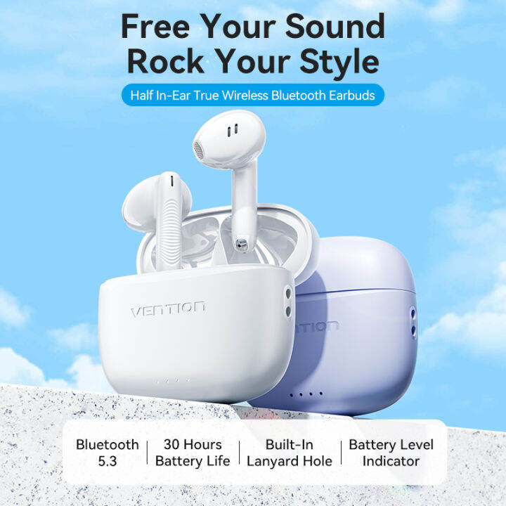 Vention Headset Bluetooth TWS Wireless Earphone Hi-Fi Stereo | Lazada ...