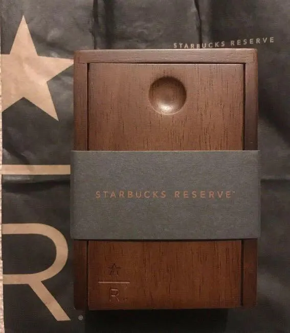 Starbucks Reserve Taster Card Box Holder wood wooden | Lazada PH