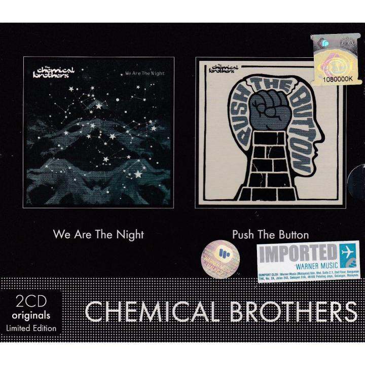 Chemical Brothers We Are The Night + Push The Button 2CD Imported CD Box Set Original New And ...