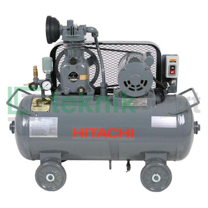 KOMPRESOR ANGIN / AIR COMPRESSOR HITACHI 1HP 1PHASE | Lazada Indonesia