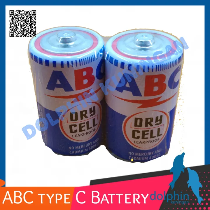 Battery ABC BIRU type C isi 2pcs Baterai Batere | Lazada Indonesia