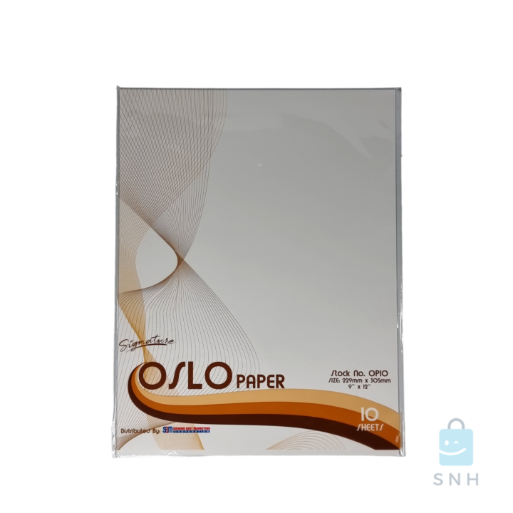 Signature Oslo Paper 10 Sheets | Lazada PH