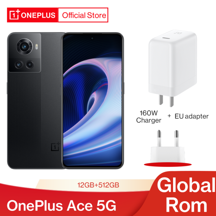 OnePlus Ace 5G MTK Dimensity 8100 MAX Global Rom 12GB 512GB 150W Fast Charging ศัพท์มือถือ120Hz ...