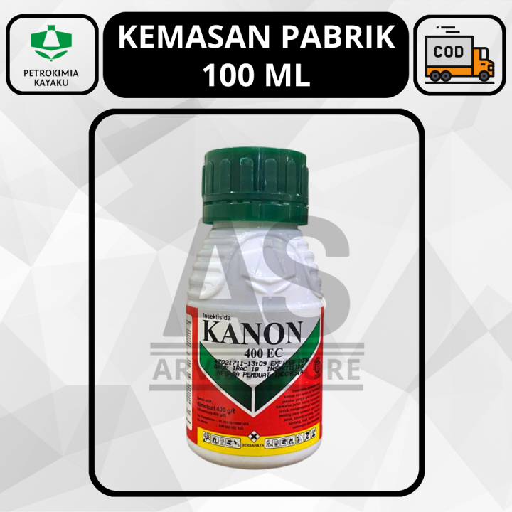 Insektisida KANON 400 EC 100ml Bahan Aktif Dimetoat 400 g/l | Lazada ...