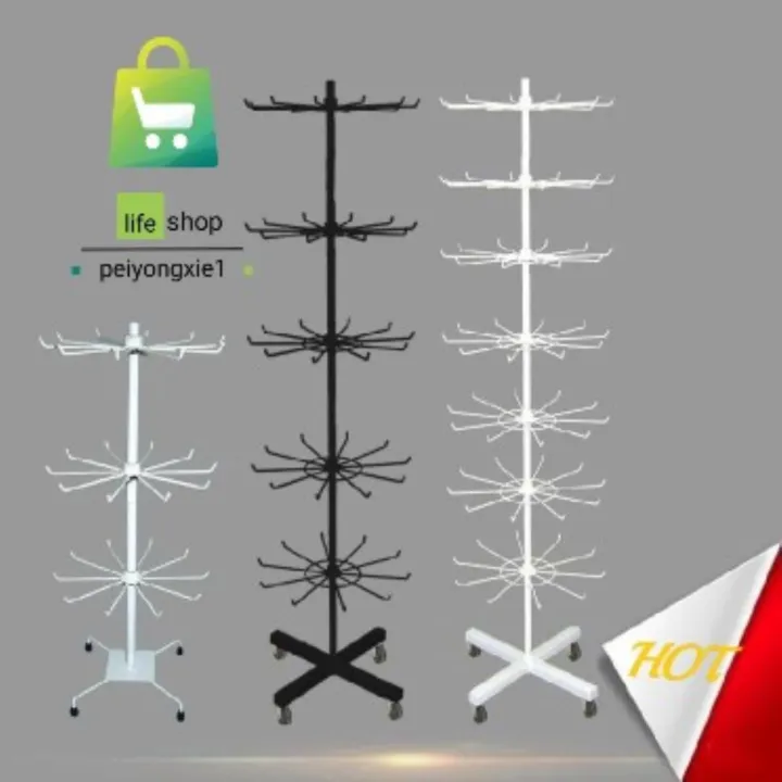 3 layer and 2 layer rotating accessories display stand | Lazada PH