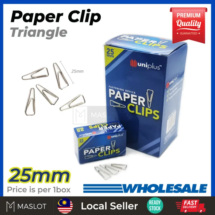 Penguin Paper Clip 25mm Triangle Clips Paper Clips 025 | Lazada