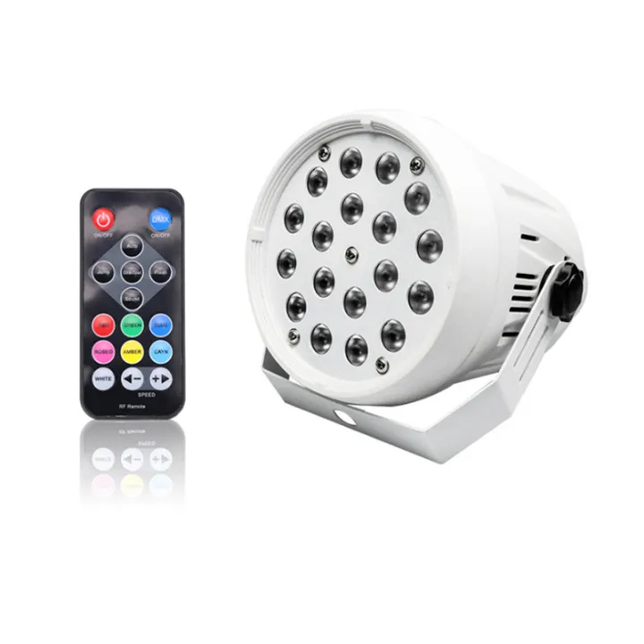 DMX RGB 18 LED Stage Effect light 20W Par Lamp Sound Control Strobe ...