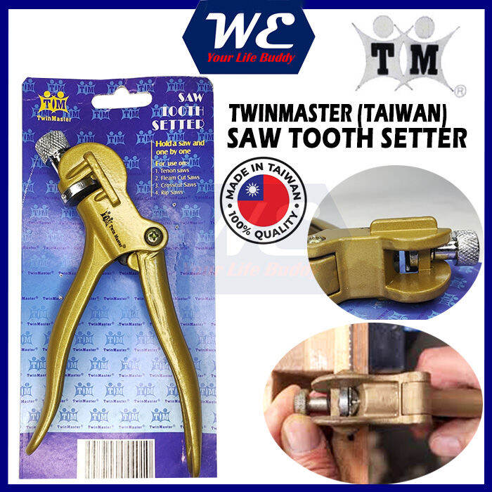 TWIN MASTER SAW TOOTH SETTER (MADE IN TAIWAN) READY STOCK | Lazada