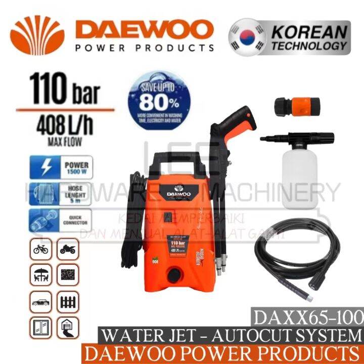 DAEWOO POWER PRODUCTS - DAEWOO HIGH PRESSURE WASHER CLEANER WATERJET ...