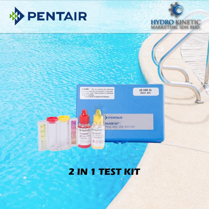 PENTAIR 2 IN 1 TEST KIT #752 - SWIMMING POOL TESTER | Lazada
