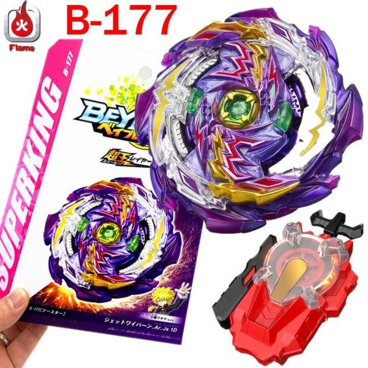 【Ready stock】Fighting Beyblade Burst B-176 B-177 Jet Wyvern Wyvron ...