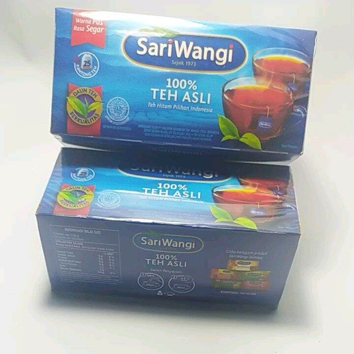 Sariwangi Teh Celup Kotak Teh asli | Lazada Indonesia