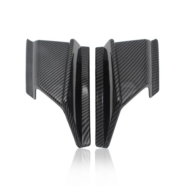 Motorcycle Winglet Aerodynamic Side Wind Fin Spoiler ABS Front Fairing ...