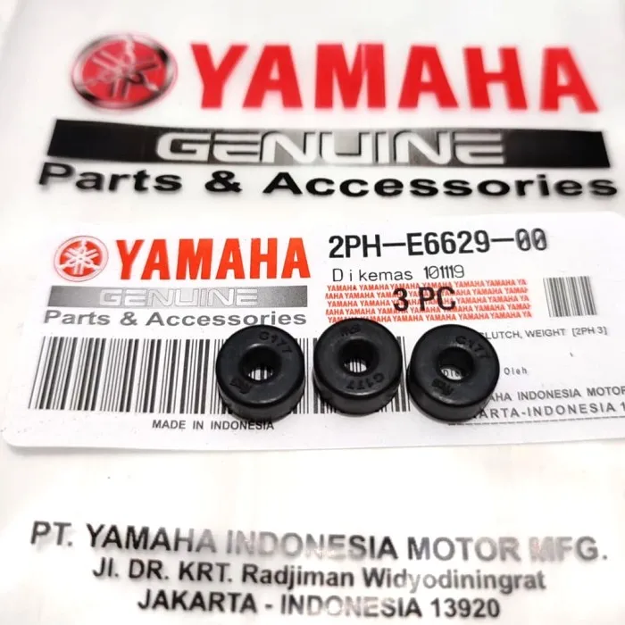 KARET DEMPER KAMPAS GANDA MIO M3, SOUL GT, NMAX ASLI YAMAHA 2DP ...