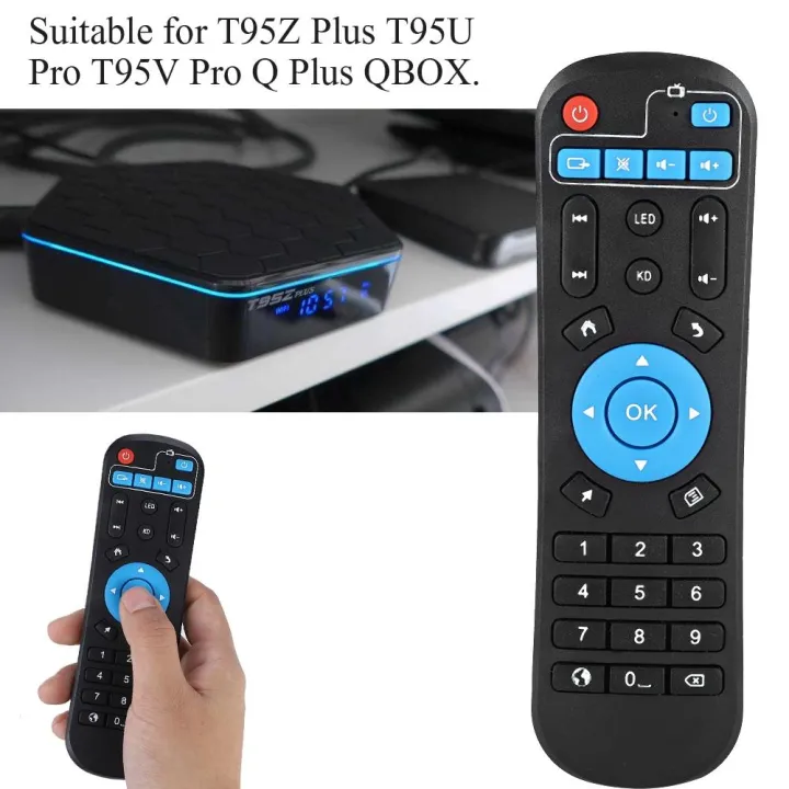 เปลี่ยนSet Top Box STBควบคุมระยะไกลสำหรับT95ZบวกT95U Pro T95V Pro Q ...