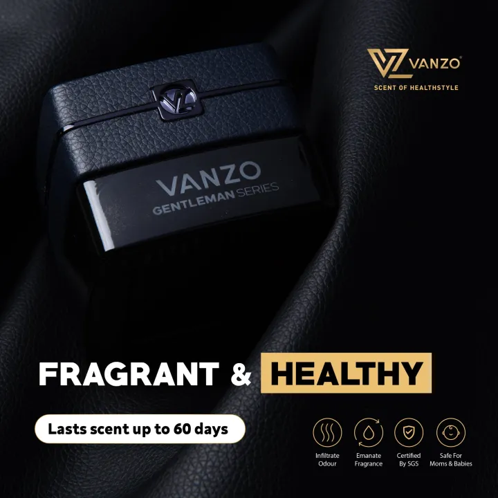 VANZO Gentleman Goddess Series Car Perfume Air Freshener Pewangi Kereta ...