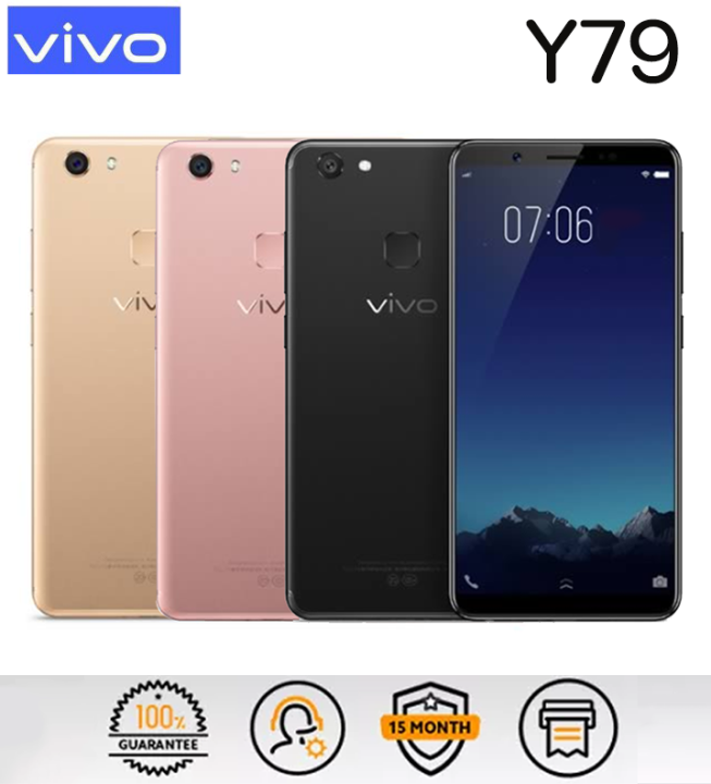 VIVO Y79(แรม 6 รอม 128 GB) จอHD5.99 นิ้วสแกนลายนิ้วมือด้านหลังได้ (ติดฟิล์มกระจกฟรี) แถมฟรีเคสใส ...