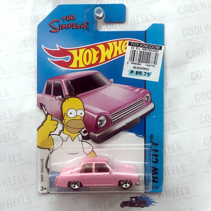 Hot Wheels 2015 The Simpsons Family Car - Pink | Lazada